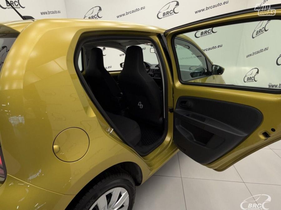 Dzeltens Volkswagen Up 2020 Avižieniai, ar dzinēja tilpumu 0.00 L un nobraukumu 71 tūkst. km par 8700 €, foto 12 vietnē AUTOMOTO.COM.LV