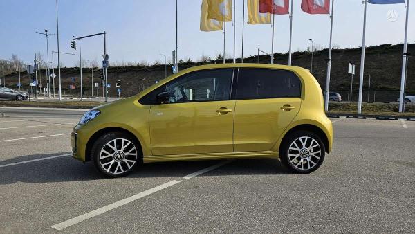 Yellow Volkswagen Up 2020 in Vilnius, with an engine capacity of 0.00 L and mileage of 46 thousand km for 10999 €, photo 2 on AUTOMOTO.COM.LV