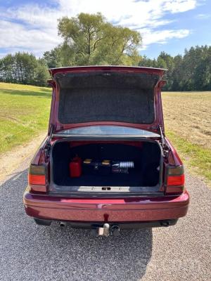 Red Volkswagen Vento 1996 in Riga, with an engine capacity of 1.80 L and mileage of 178 thousand km for 1850 €, photo 23 on AUTOMOTO.COM.LV