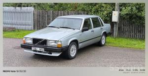Pelēks Volvo 740 1986 Tukums, ar dzinēja tilpumu 2.30 L un nobraukumu 333 tūkst. km par 4500 €, foto  vietnē AUTOMOTO.COM.LV
