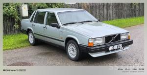Grey Volvo 740 1986 in Tukums, with an engine capacity of 2.30 L and mileage of 333 thousand km for 4500 €, photo 3 on AUTOMOTO.COM.LV