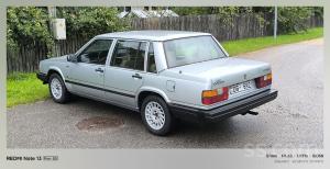 Grey Volvo 740 1986 in Tukums, with an engine capacity of 2.30 L and mileage of 333 thousand km for 4500 €, photo 5 on AUTOMOTO.COM.LV
