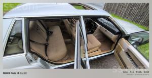 Grey Volvo 740 1986 in Tukums, with an engine capacity of 2.30 L and mileage of 333 thousand km for 4500 €, photo 7 on AUTOMOTO.COM.LV