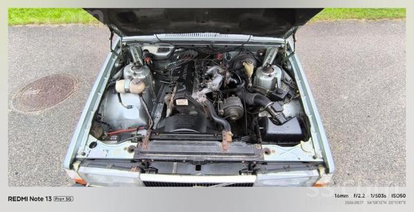 Grey Volvo 740 1986 in Tukums, with an engine capacity of 2.30 L and mileage of 333 thousand km for 4500 €, photo 9 on AUTOMOTO.COM.LV