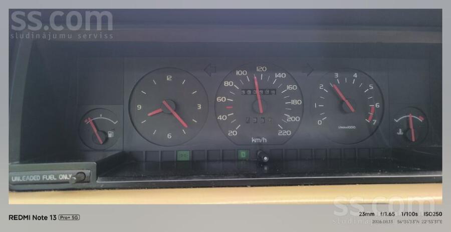 Grey Volvo 740 1986 in Tukums, with an engine capacity of 2.30 L and mileage of 333 thousand km for 4500 €, photo 11 on AUTOMOTO.COM.LV
