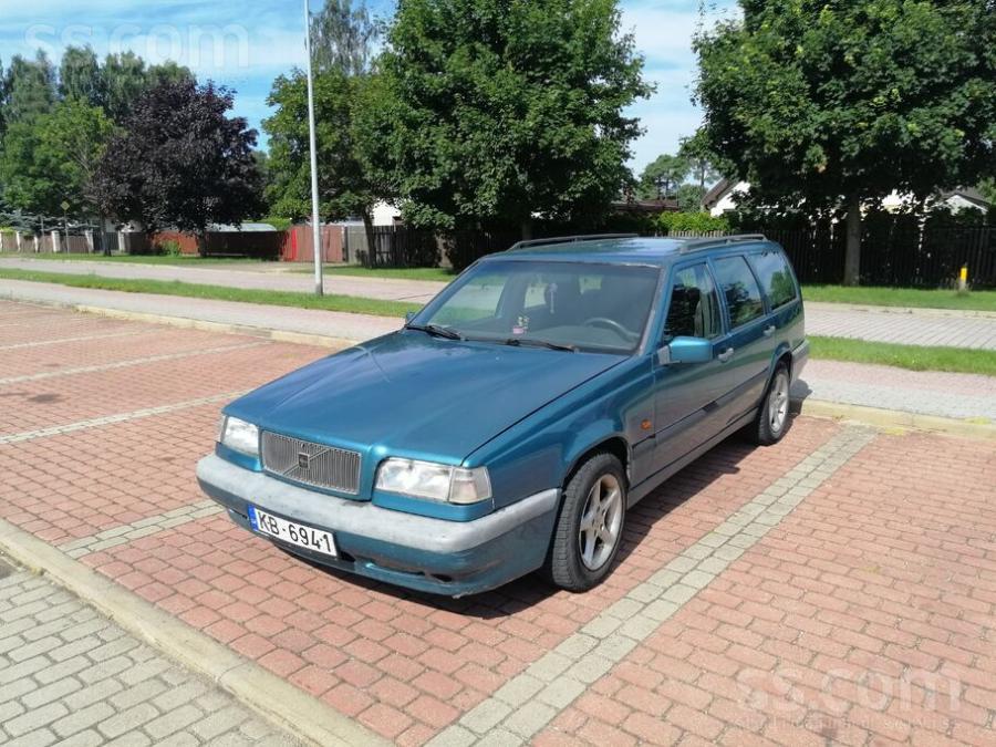 Зеленый Вольво 850 1996 в Вентспилс, объемом двигателя 2.50 л и пробегом 672 тыс. км за 1550 €, фото 1 на AUTOMOTO.COM.LV