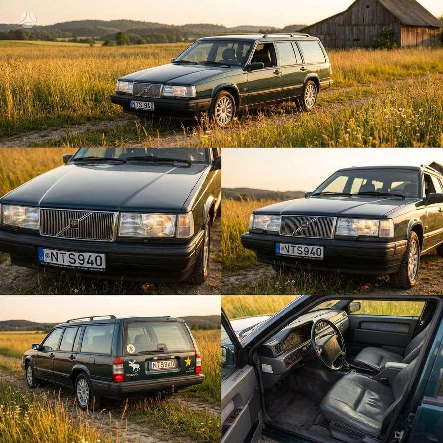 Зеленый Вольво 940 1997 в Алитус, объемом двигателя 2.32 л и пробегом 390 тыс. км за 8000 €, фото 9 на AUTOMOTO.COM.LV