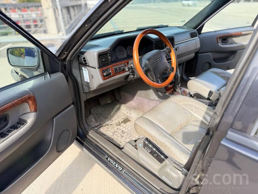Синий Вольво 960 1997 в Рига, объемом двигателя 3.00 л и пробегом 440 тыс. км за 3500 €, фото 9 на AUTOMOTO.COM.LV