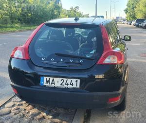 Black Volvo C30 2009 in Daugavpils, with an engine capacity of 1.60 L and mileage of 225 thousand km for 3100 €, photo  on AUTOMOTO.COM.LV