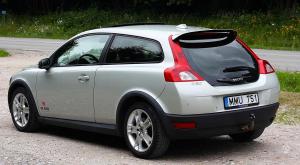 Grey Volvo C30 2008 in Kretinga, with an engine capacity of 1.56 L and mileage of 286 thousand km for 2699 €, photo 13 on AUTOMOTO.COM.LV