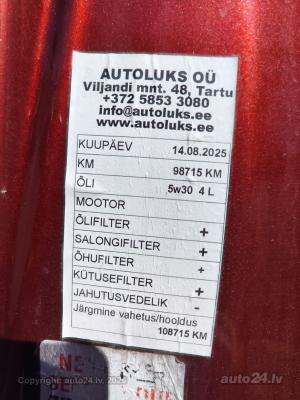 Red Volvo C30 2007 in Tallinn, with an engine capacity of 1.60 L and mileage of 112 thousand km for 4250 €, photo 12 on AUTOMOTO.COM.LV