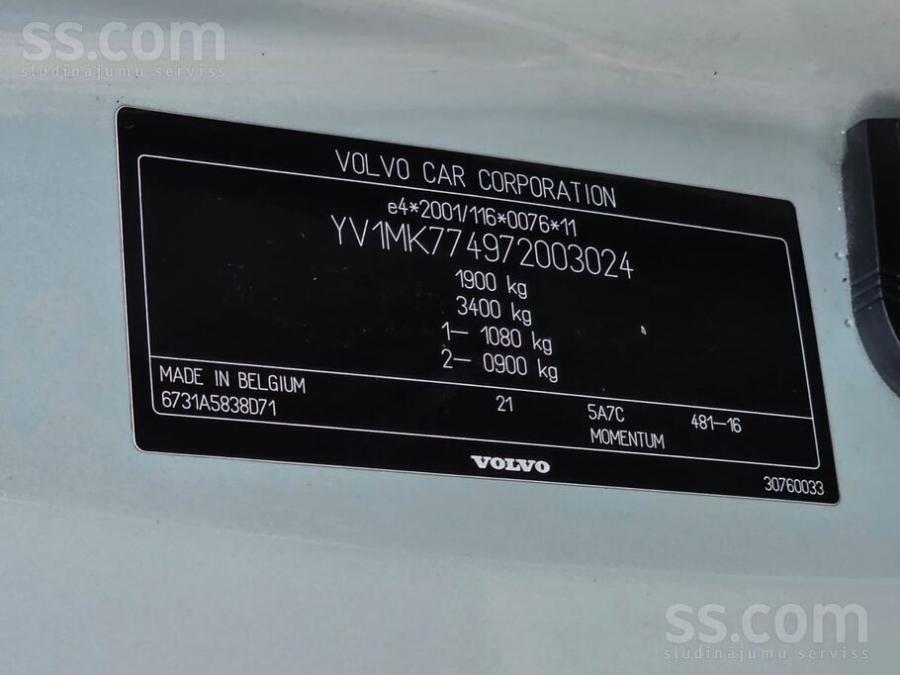 Белый Вольво Ц30 2008 в Рига, объемом двигателя 2.40 л и пробегом 400 тыс. км за 4350 €, фото 30 на AUTOMOTO.COM.LV