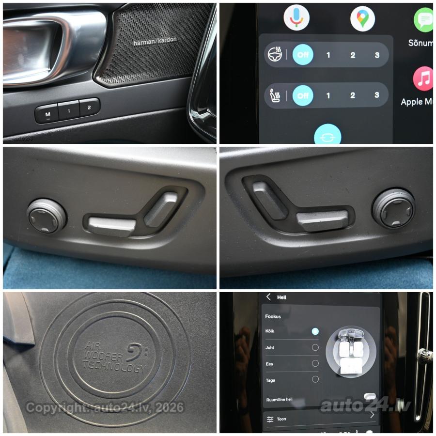 Volvo C40 2022 Tallina, ar dzinēja tilpumu 0.00 L un nobraukumu 80 tūkst. km par 35990 €, foto 15 vietnē AUTOMOTO.COM.LV