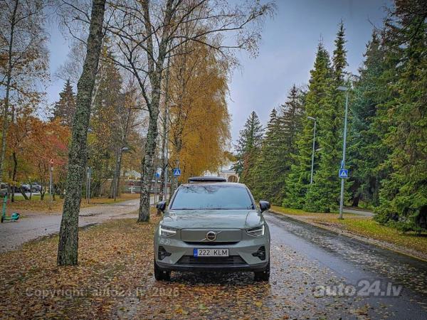 Green Volvo C40 2022 in Tallinn, with an engine capacity of 0.00 L and mileage of 78 thousand km for 36900 €, photo 9 on AUTOMOTO.COM.LV