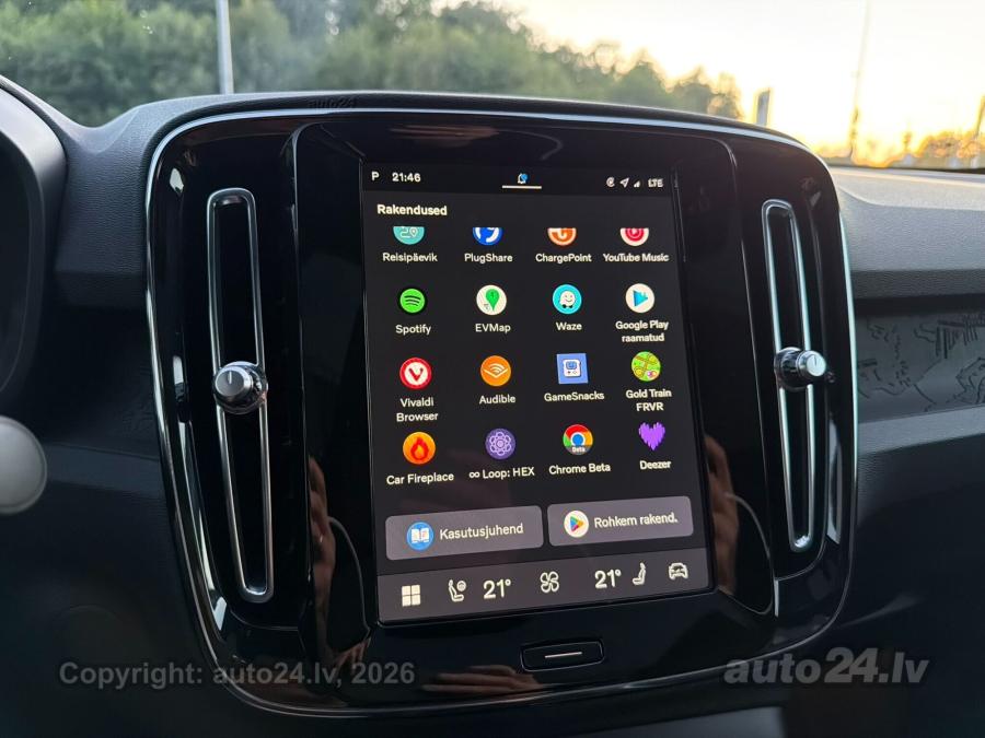 Серый Вольво C40 2023 в Пярну, объемом двигателя 0.00 л и пробегом 53 тыс. км за 29900 €, фото 26 на AUTOMOTO.COM.LV