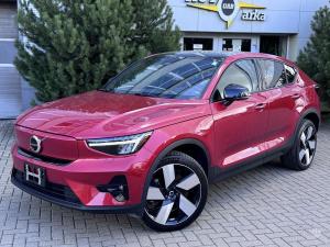 Red Volvo C40 2023 in Telschi, with an engine capacity of 0.00 L and mileage of 46 thousand km for 26200 €, photo  on AUTOMOTO.COM.LV