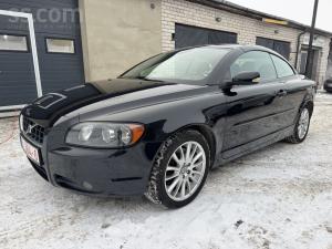 Black Volvo C70 2007 in Talsi, with an engine capacity of 2.40 L and mileage of 270 thousand km for 3500 €, photo  on AUTOMOTO.COM.LV