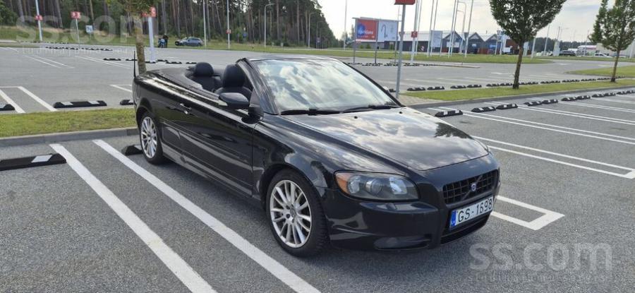 Melns Volvo C70 2007 Rīga, ar dzinēja tilpumu 2.40 L un nobraukumu 252 tūkst. km par 4000 €, foto 10 vietnē AUTOMOTO.COM.LV
