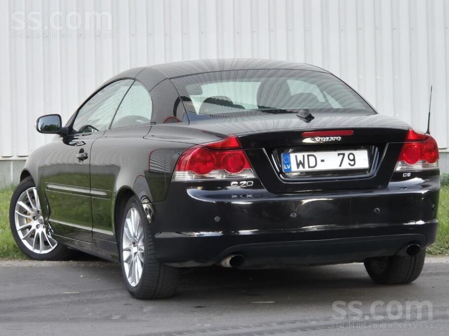 Melns Volvo C70 2008 Rīga, ar dzinēja tilpumu 2.40 L un nobraukumu 245 tūkst. km par 5000 €, foto 8 vietnē AUTOMOTO.COM.LV