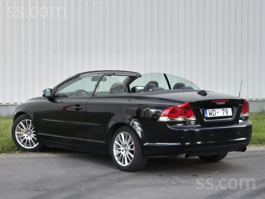 Melns Volvo C70 2008 Rīga, ar dzinēja tilpumu 2.40 L un nobraukumu 245 tūkst. km par 5000 €, foto 13 vietnē AUTOMOTO.COM.LV