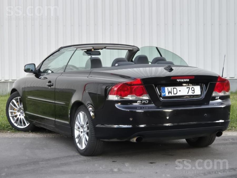 Melns Volvo C70 2008 Rīga, ar dzinēja tilpumu 2.40 L un nobraukumu 245 tūkst. km par 5000 €, foto 15 vietnē AUTOMOTO.COM.LV