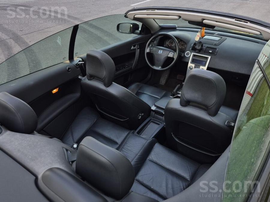Melns Volvo C70 2008 Rīga, ar dzinēja tilpumu 2.40 L un nobraukumu 245 tūkst. km par 5000 €, foto 23 vietnē AUTOMOTO.COM.LV