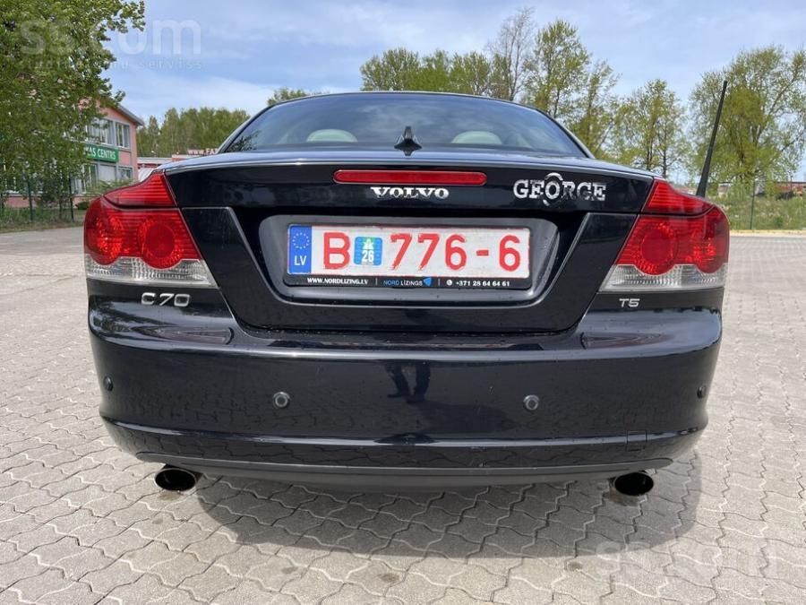 Черный Вольво Ц70 2009 в Рига, объемом двигателя 2.50 л и пробегом 180 тыс. км за 7300 €, фото 19 на AUTOMOTO.COM.LV