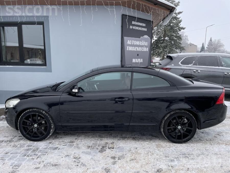 Black Volvo C70 2010 in Talsi, with an engine capacity of 2.00 L and mileage of 207 thousand km for 5500 €, photo 30 on AUTOMOTO.COM.LV