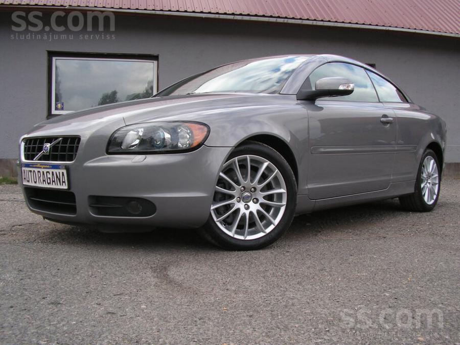 Grey Volvo C70 2008 in Riga, with an engine capacity of 2.00 L and mileage of 0 thousand km for 5450 €, photo 10 on AUTOMOTO.COM.LV