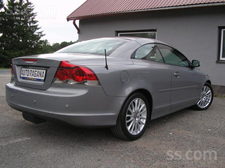 Grey Volvo C70 2008 in Riga, with an engine capacity of 2.00 L and mileage of 0 thousand km for 5450 €, photo 11 on AUTOMOTO.COM.LV