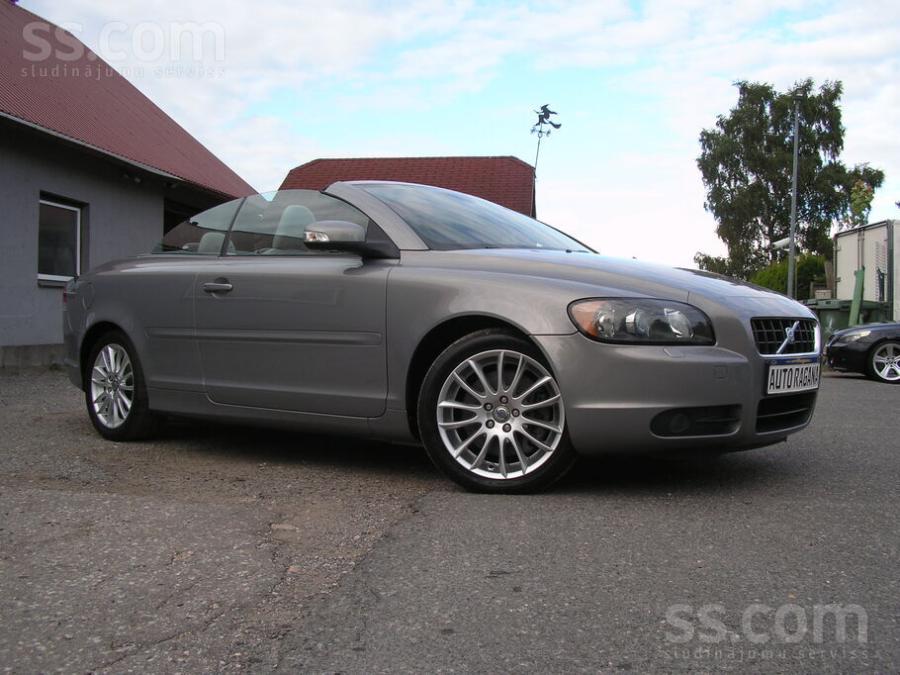 Grey Volvo C70 2008 in Riga, with an engine capacity of 2.00 L and mileage of 0 thousand km for 5450 €, photo 12 on AUTOMOTO.COM.LV