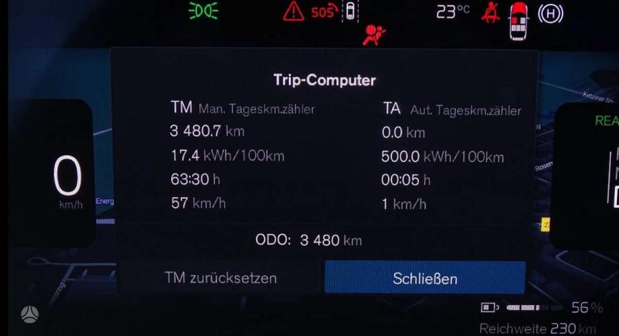 Черный Вольво EC40 2025 в Клайпеда, объемом двигателя 0.00 л и пробегом 3 тыс. км за 10000 €, фото 10 на AUTOMOTO.COM.LV