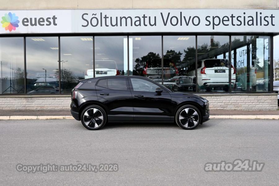 Black Volvo EX30 2025 in Tallinn, with an engine capacity of 0.00 L and mileage of 12 thousand km for 38990 €, photo 8 on AUTOMOTO.COM.LV