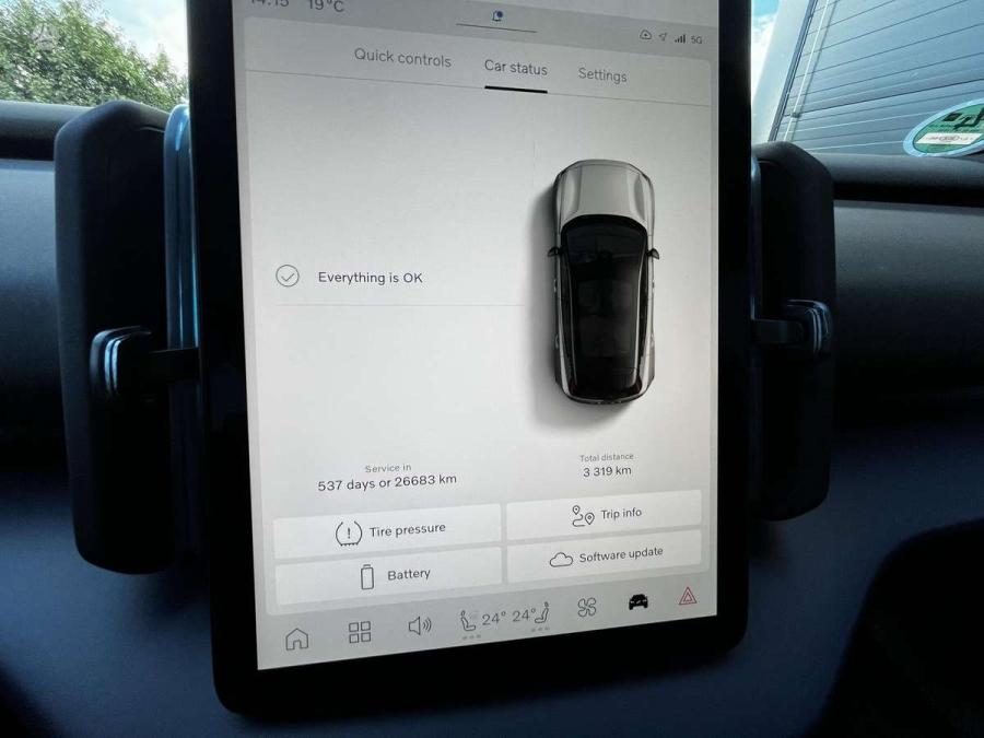 Melns Volvo EX30 2026 Tallina, ar dzinēja tilpumu 0.00 L un nobraukumu 4 tūkst. km par 39900 €, foto 11 vietnē AUTOMOTO.COM.LV