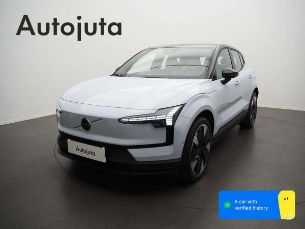 Zils Volvo EX30 2024 Viļņa, ar dzinēja tilpumu 0.00 L un nobraukumu 18 tūkst. km par 39700 €, foto 1 vietnē AUTOMOTO.COM.LV