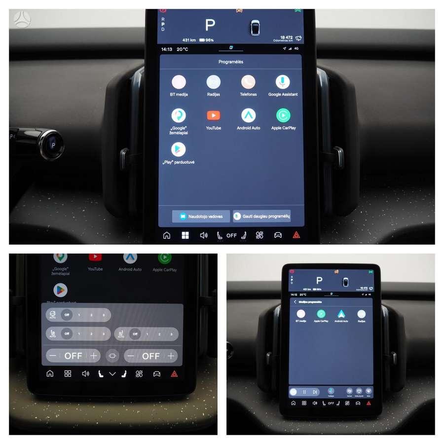 Zils Volvo EX30 2024 Viļņa, ar dzinēja tilpumu 0.00 L un nobraukumu 18 tūkst. km par 39700 €, foto 20 vietnē AUTOMOTO.COM.LV
