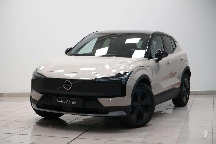 Pelēks Volvo EX30 2025 Viļņa, ar dzinēja tilpumu 0.00 L un nobraukumu 10 tūkst. km par 50900 €, foto 1 vietnē AUTOMOTO.COM.LV