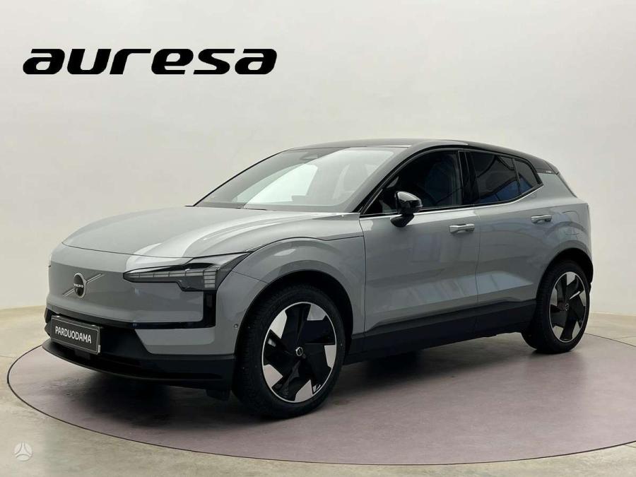 Pelēks Volvo EX30 2025 Panevēža, ar dzinēja tilpumu 0.00 L un nobraukumu 8 tūkst. km par 34490 €, foto 1 vietnē AUTOMOTO.COM.LV