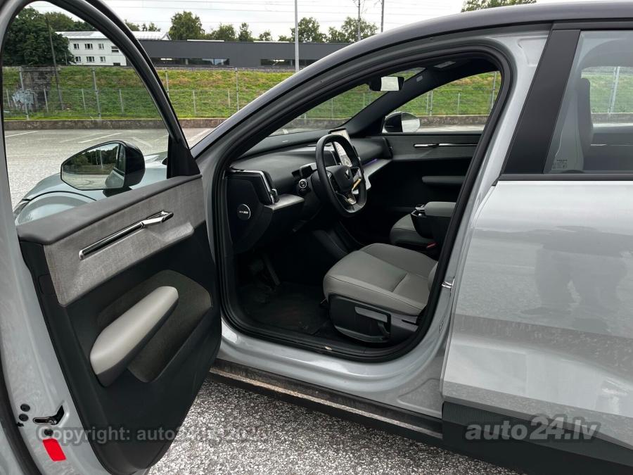 Grey Volvo EX30 2024 in Tallinn, with an engine capacity of 0.00 L and mileage of 56 thousand km for 29500 €, photo 10 on AUTOMOTO.COM.LV