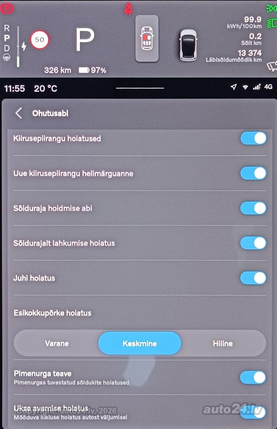 Серый Вольво EX30 2025 в Таллин, объемом двигателя 0.00 л и пробегом 13 тыс. км за 44990 €, фото 15 на AUTOMOTO.COM.LV