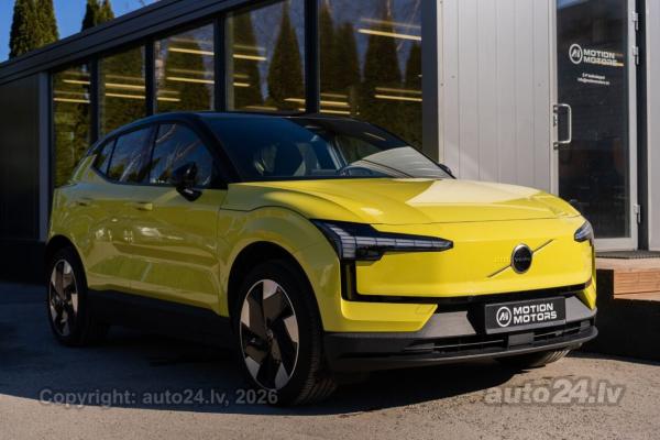 Volvo EX30 2024 Tallina, ar dzinēja tilpumu 0.00 L un nobraukumu 14 tūkst. km par 32900 €, foto 1 vietnē AUTOMOTO.COM.LV