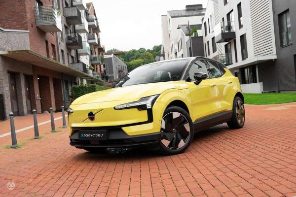 Volvo EX30 2024 Viļņa vietnē Dzeltens Volvo EX30 2024 Viļņa, ar dzinēja tilpumu 0.00 L un nobraukumu 70 tūkst. km par 32950 €, foto 1 vietnē AUTOMOTO.COM.LV