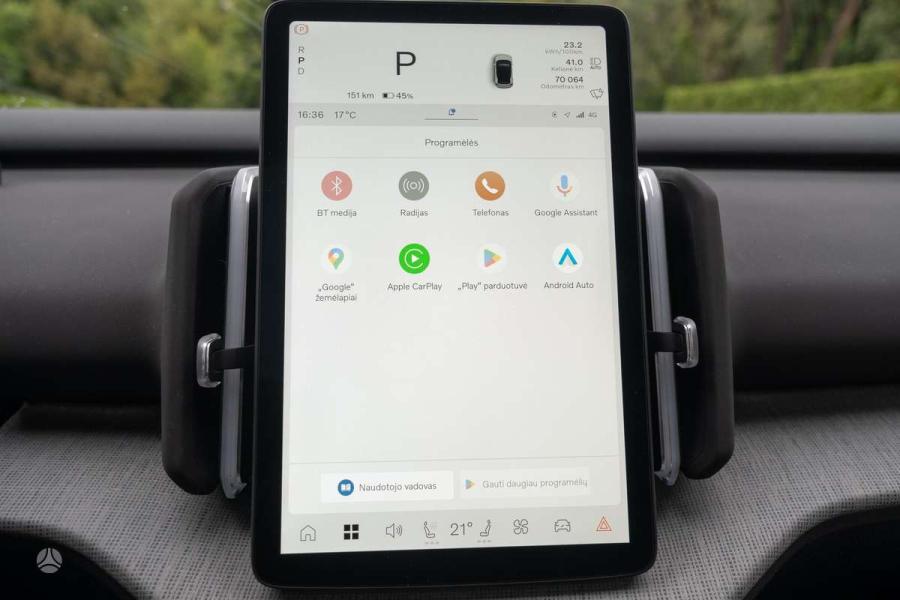 Dzeltens Volvo EX30 2024 Viļņa, ar dzinēja tilpumu 0.00 L un nobraukumu 70 tūkst. km par 32950 €, foto 28 vietnē AUTOMOTO.COM.LV