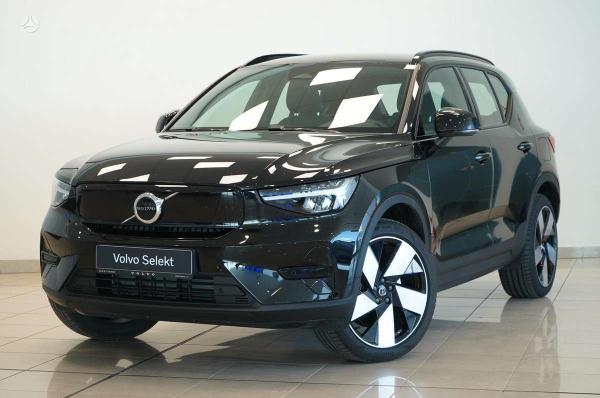 Black Volvo EX40 2026 in Vilnius, with an engine capacity of 0.00 L and mileage of 10 thousand km for 42900 €, photo 1 on AUTOMOTO.COM.LV