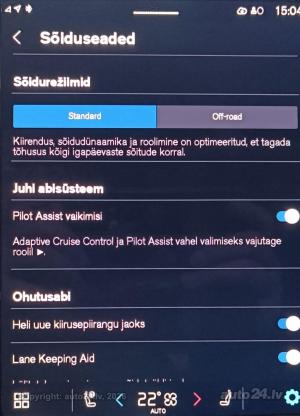Blue Volvo EX40 2025 in Tallinn, with an engine capacity of 0.00 L and mileage of 9 thousand km for 49800 €, photo 14 on AUTOMOTO.COM.LV