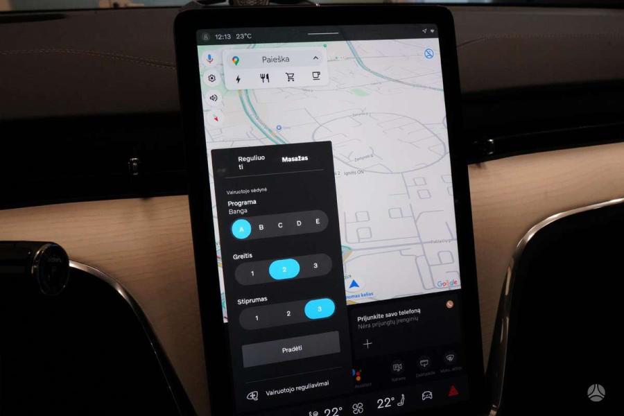 Серый Вольво EX90 2025 в Вильнюс, объемом двигателя 0.00 л и пробегом 10 тыс. км за 90000 €, фото 20 на AUTOMOTO.COM.LV