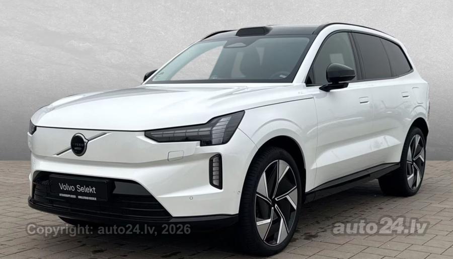 Белый Вольво EX90 2025 в Таллин, объемом двигателя 0.00 л и пробегом 18 тыс. км за 83990 €, фото 1 на AUTOMOTO.COM.LV