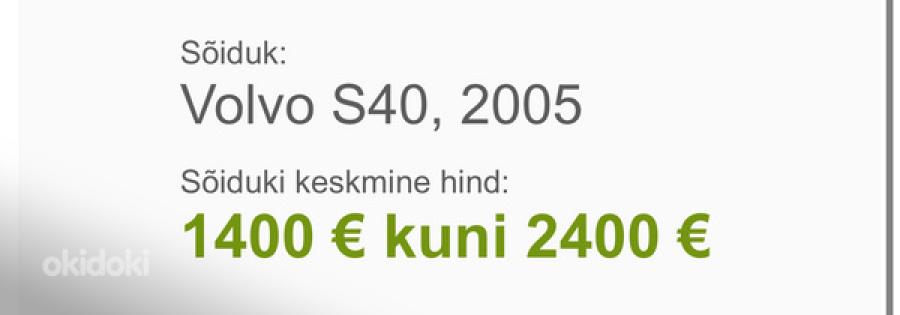 Черный Вольво С40 2005 в Таллин, объемом двигателя 2.50 л и пробегом 300 тыс. км за 1300 €, фото 9 на AUTOMOTO.COM.LV