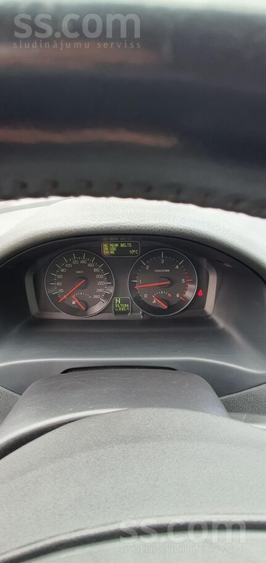 Melns Volvo S40 2008 Jelgava, ar dzinēja tilpumu 2.40 L un nobraukumu 358 tūkst. km par 3200 €, foto 6 vietnē AUTOMOTO.COM.LV