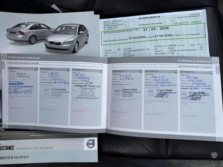 Black Volvo S40 2010 in Kaunas, with an engine capacity of 1.56 L and mileage of 303 thousand km for 3250 €, photo 32 on AUTOMOTO.COM.LV